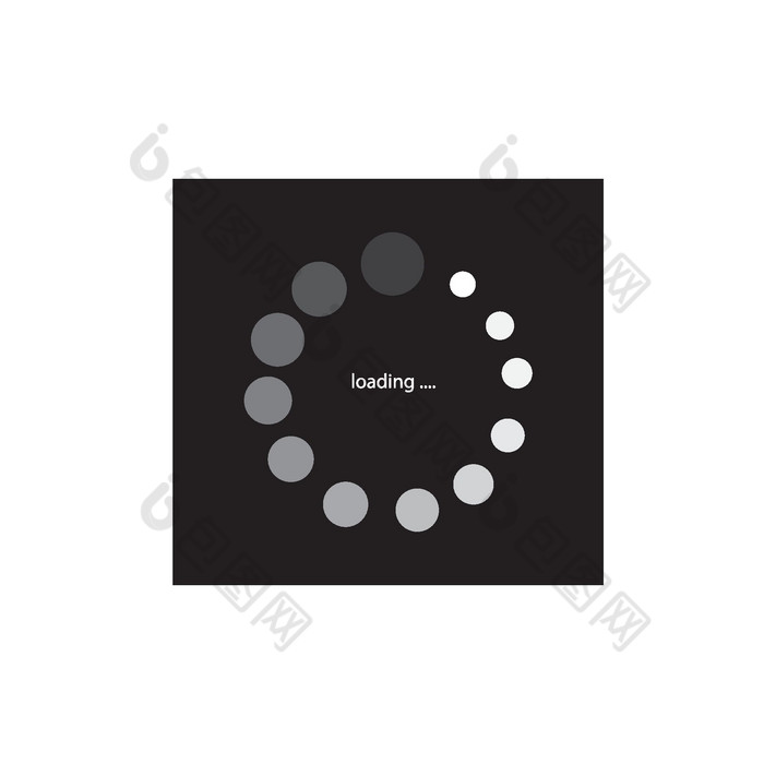 加载图标png下载-包图网