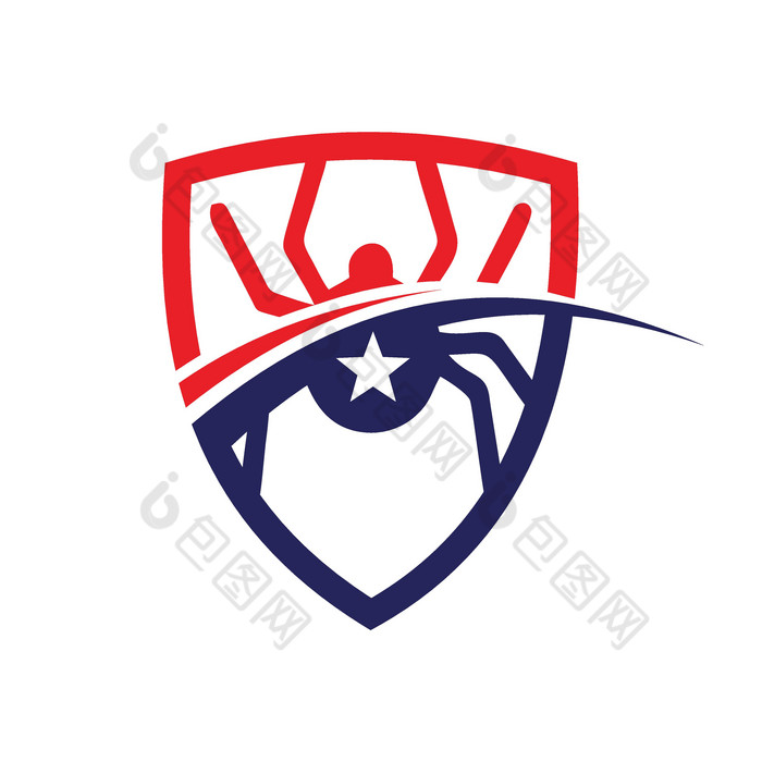 蜘蛛错误害虫控制标志标志png下载-包图网