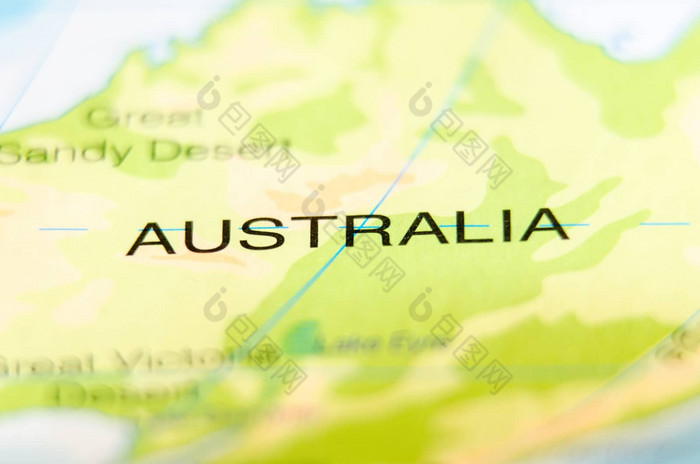 澳大利亚国家地图图片-包图网企业站