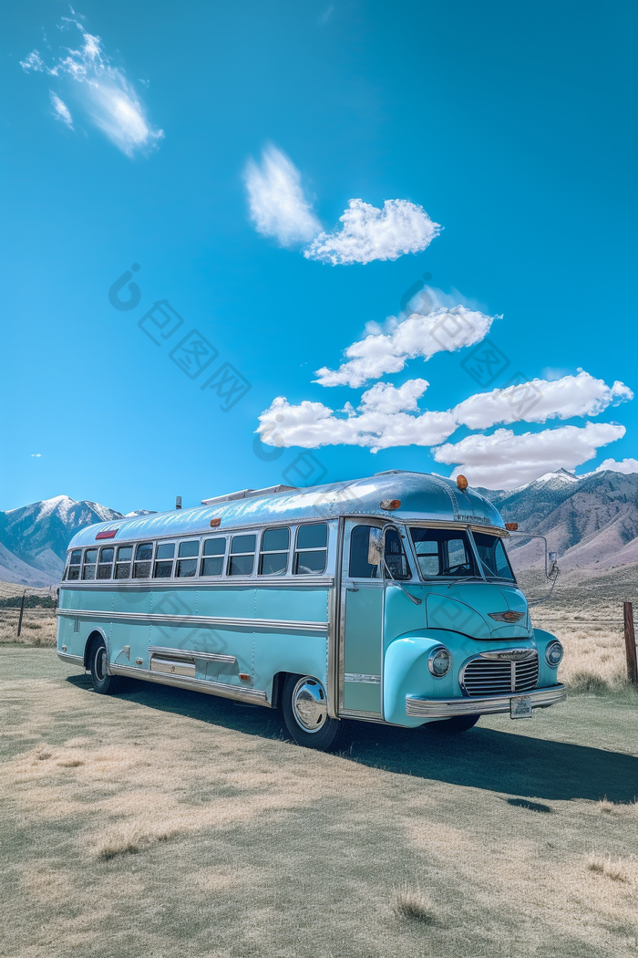 旅途中的大巴车巴士公交车图片-包图网