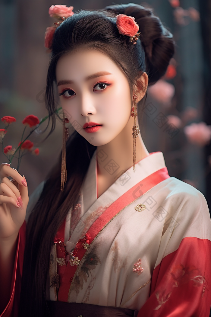 古风美女国风高清图片下载-包图网