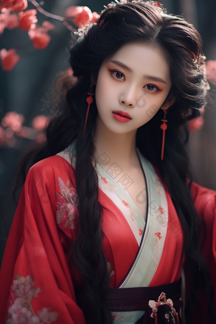 古风美女国风高清图片下载-包图网