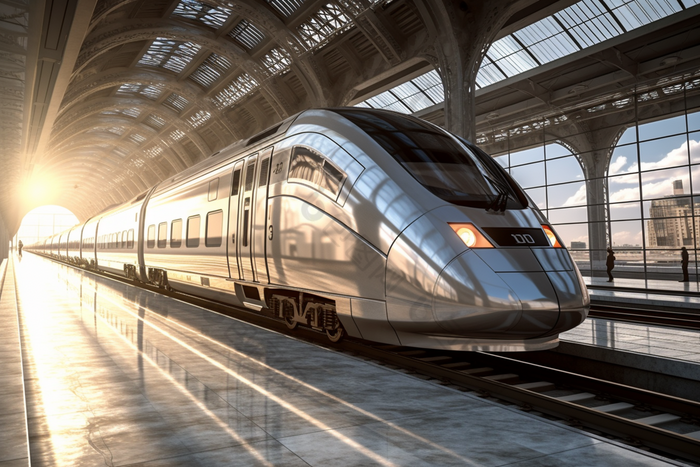 复兴号高铁列车摄影图图片-包图网