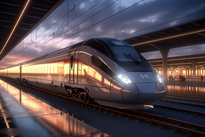 复兴号高铁列车图片-包图网