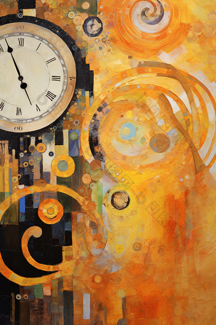 抽象时钟装置形状高清图片下载-包图网