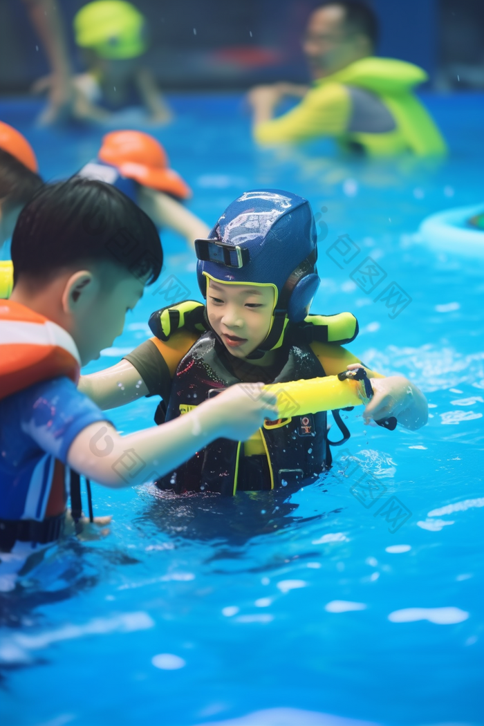 水上亲子乐园图片-包图网