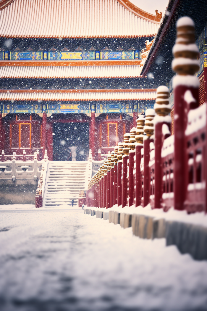 北京冬天城市图片-北京冬天城市素材免费下载-包图网