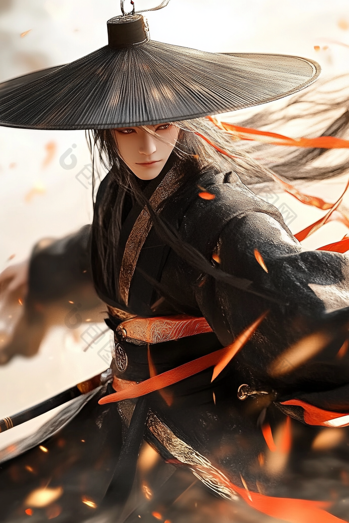 古风侠客剑客高清图片下载-包图网