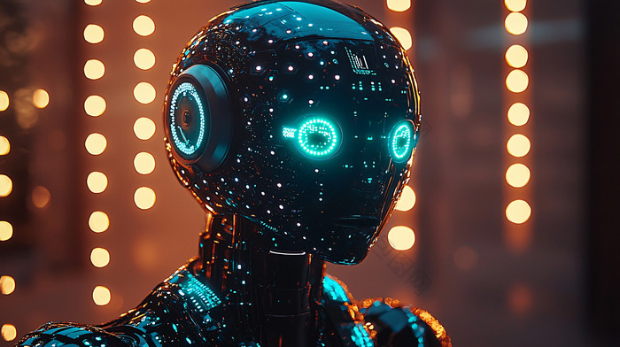 未来感机器人电路图片-包图网企业站