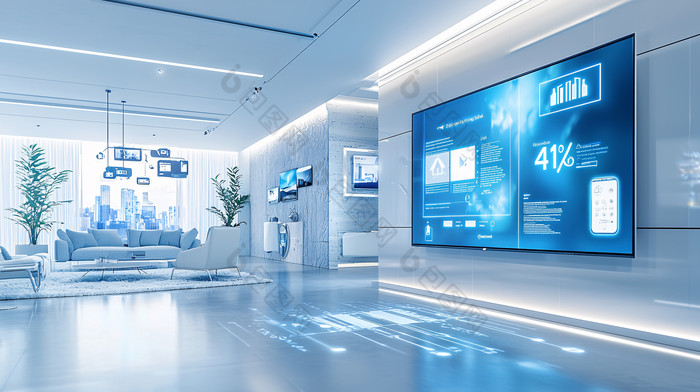 未来科技感医疗空间图片-包图网企业站