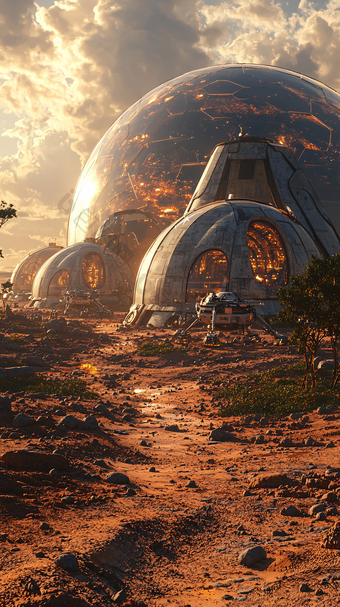 未来星球基地未来城市图片-包图网企业站