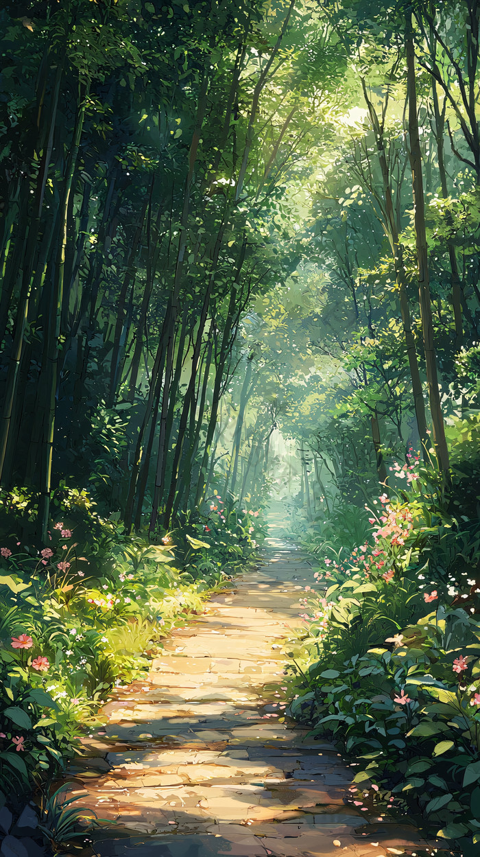 阳光森林小路阳光图片素材图片-包图网企业站