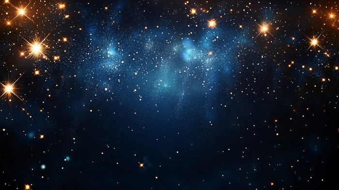夜空中闪耀的群星图片-包图网企业站