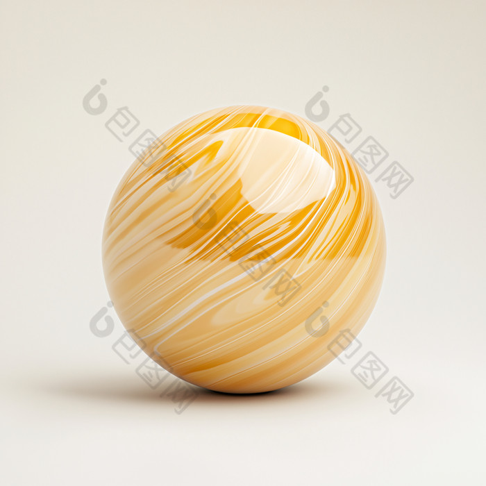 黄色漩涡球体纹理素材图片-包图网企业站