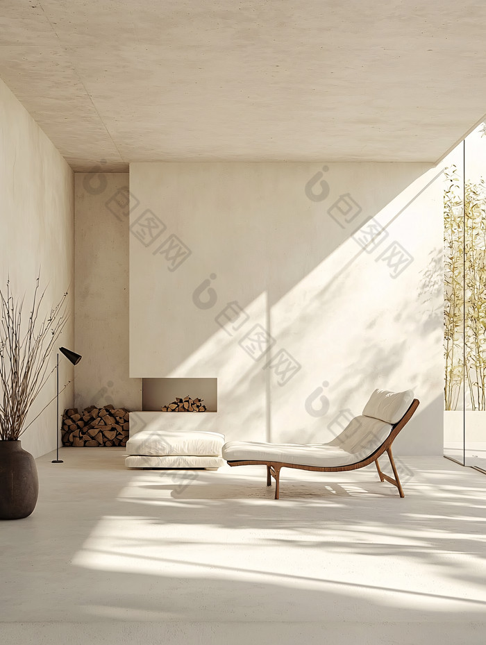 现代简约客厅设计极简主义图片-包图网企业站