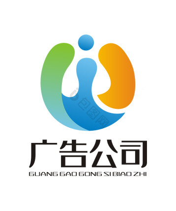 水滴教育广告公司logo标志vi模板-包图网