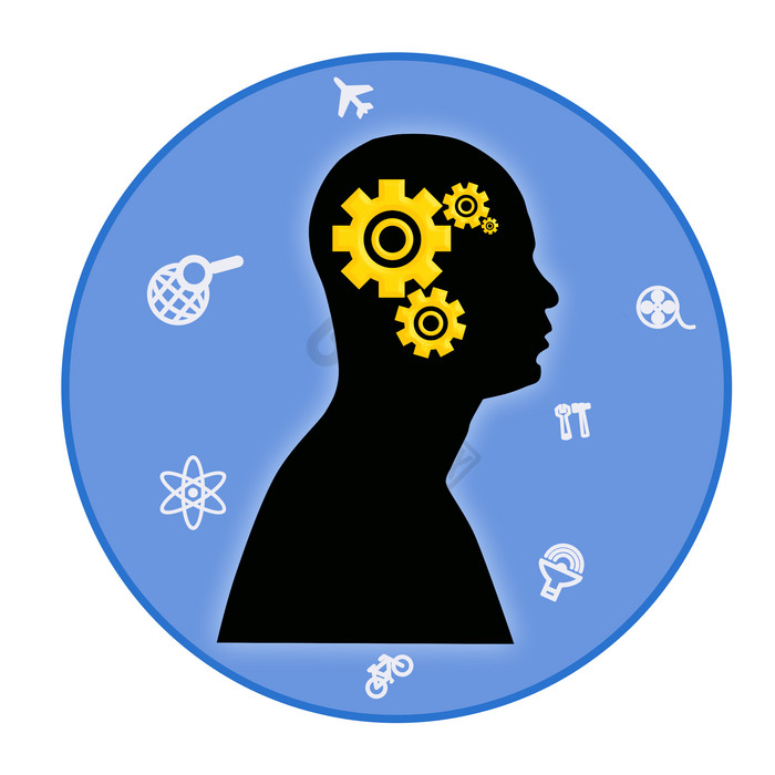 聪明大脑图片-聪明大脑素材免费下载-包图网