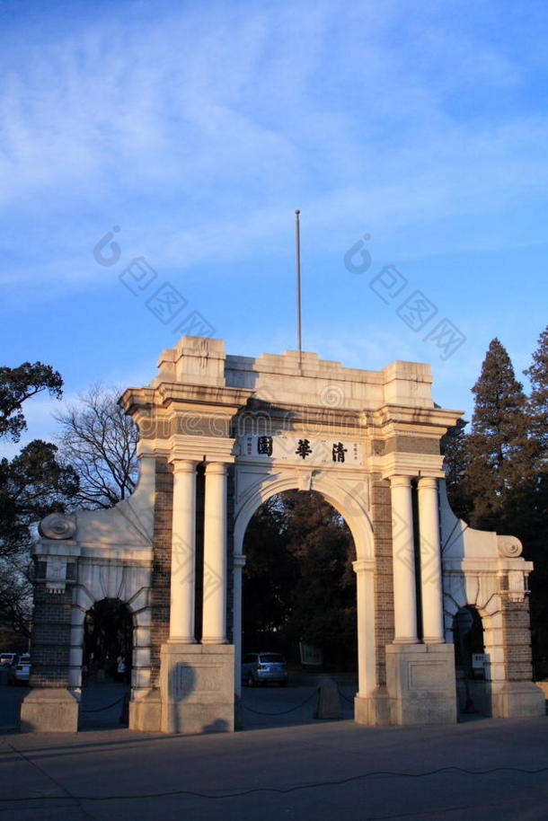 中国清华大学校园建筑与景观图片-包图网企业站