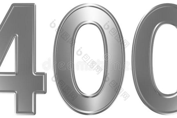 数词四一百隔离的向白色的背景英语字母表中图片-包图网企业站