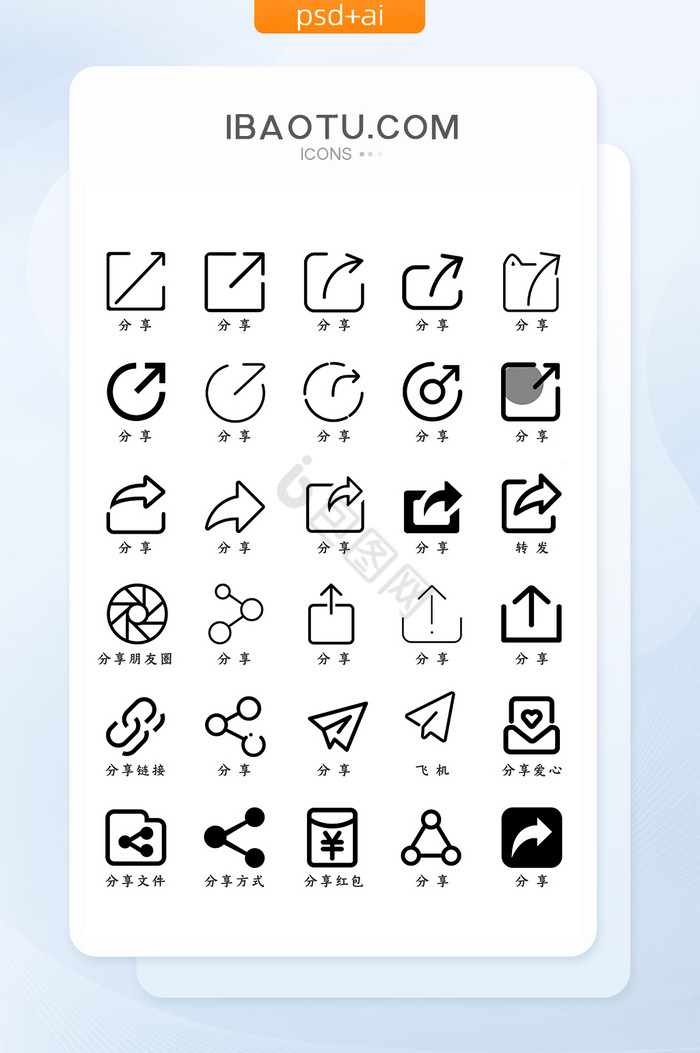 转发icon-转发icon设计图片-包图网
